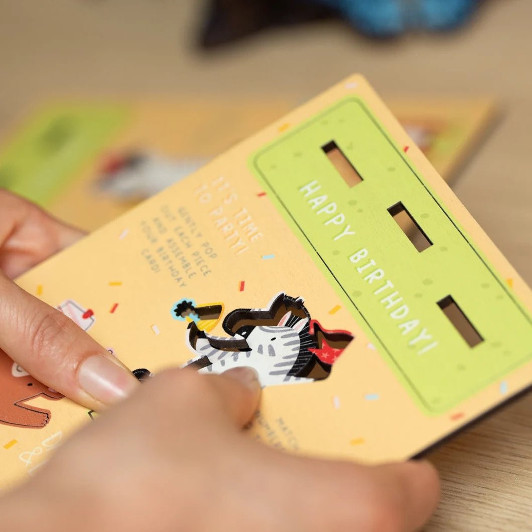 Dapple & Dot Pop Out Card | Party Animals – Conscious Craft