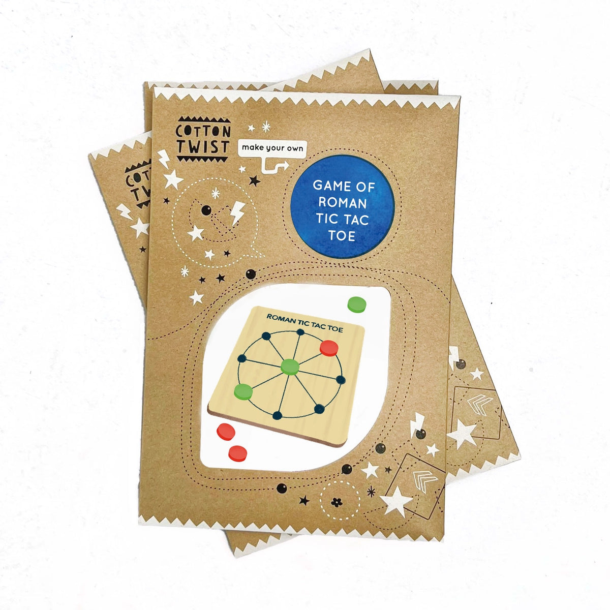 Mini Craft Kit | Game of Roman Tic Tac Toe – Conscious Craft