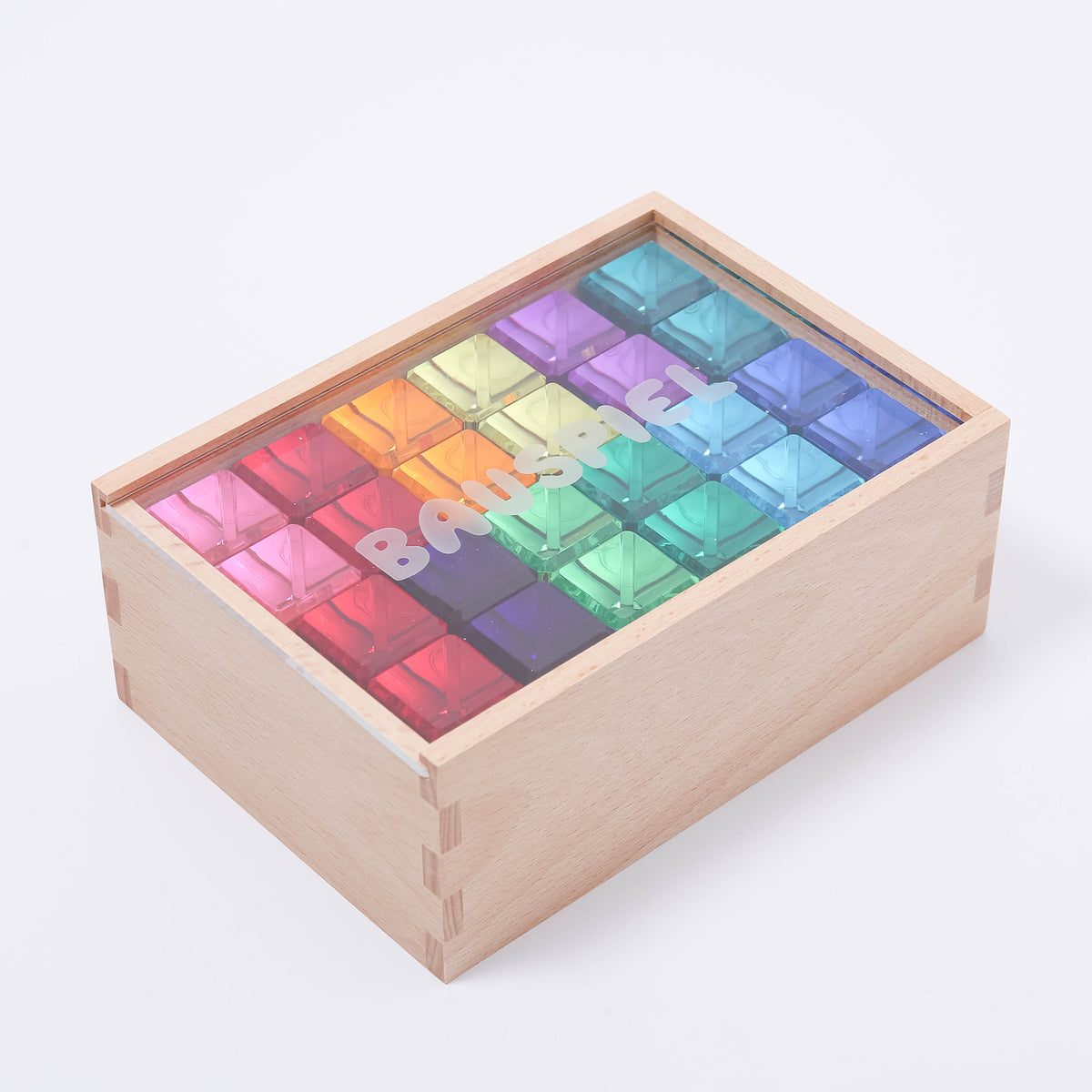 Bauspiel | Lucent Blocks | 24 Pieces – Conscious Craft