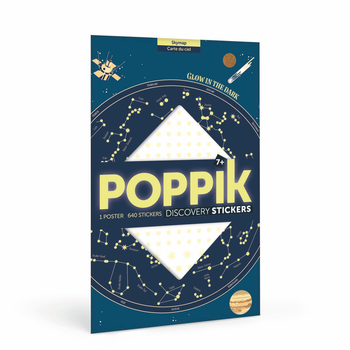 Sky Map Sticker Activity Set | Poppik | Conscious Craft
