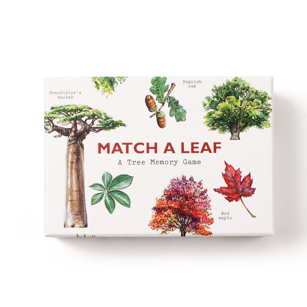 Match a Leaf Memory Game | Conscious Craft