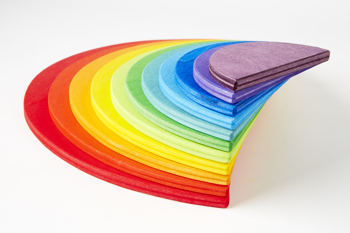 Grimm's Rainbow Semi-circles – Conscious Craft