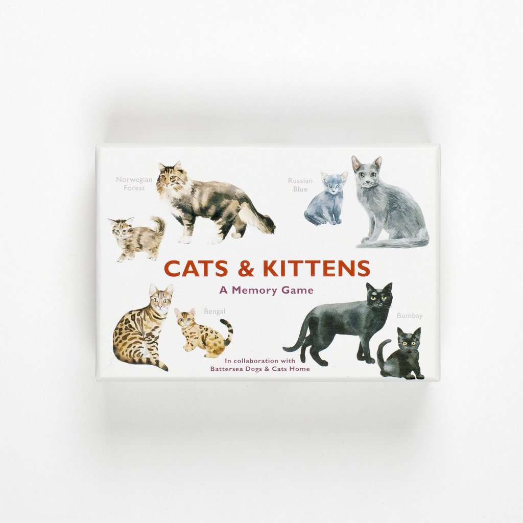 Cats and Kittens | Memory Game | Conscious Craft