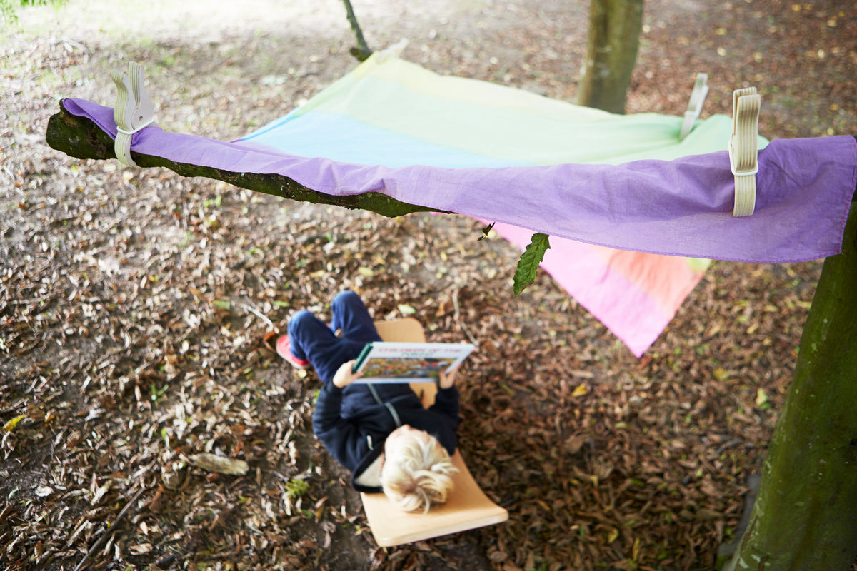 Outdoor Play | Build a Den | Conscious Craft