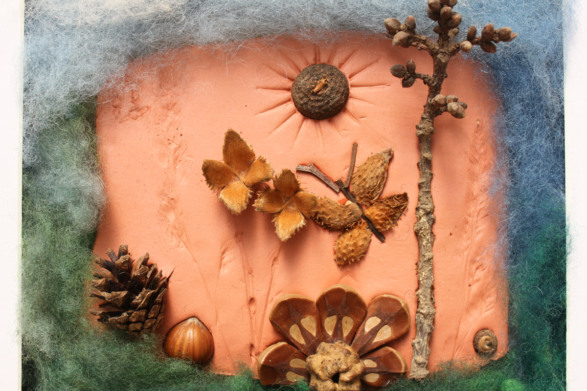 Autumnal Clay Collage – Conscious Craft