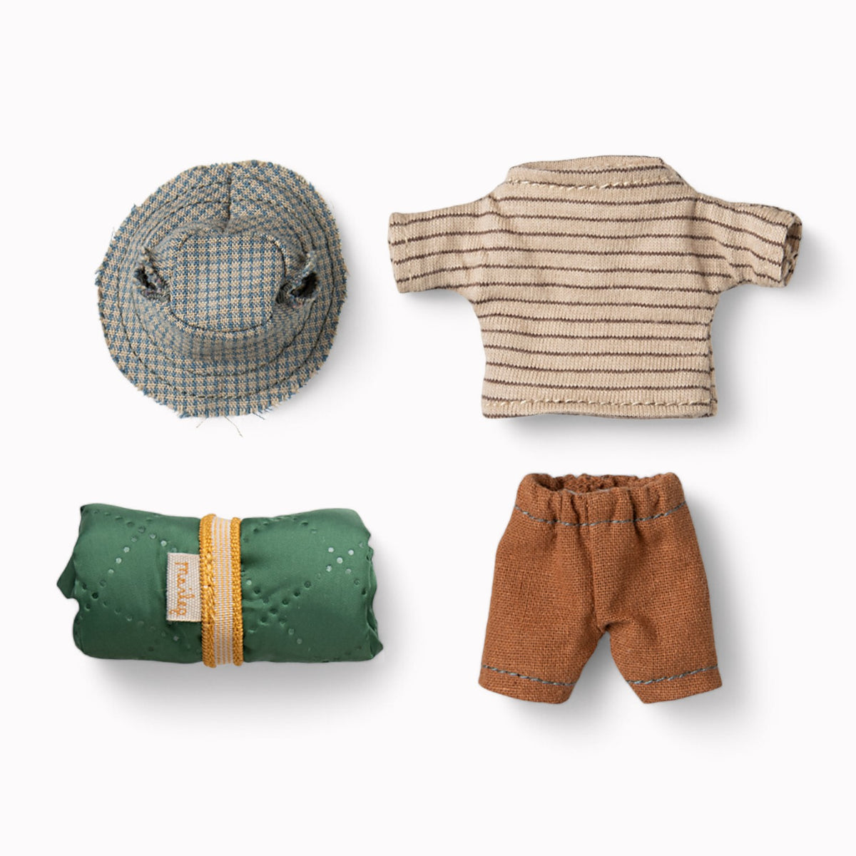 Maileg Hiker mouse Big brother Thin Stripes – Conscious Craft