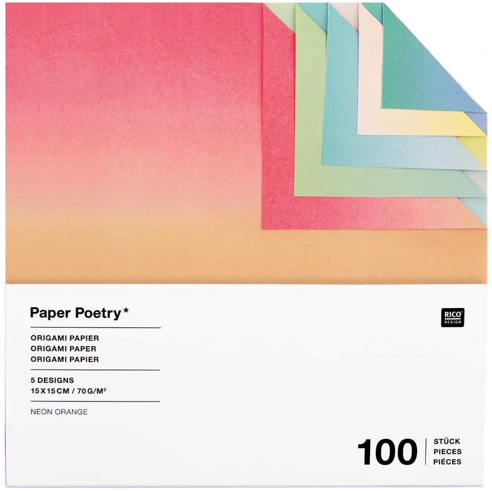 Origami Duo Colour Linear Gradient | Conscious Craft