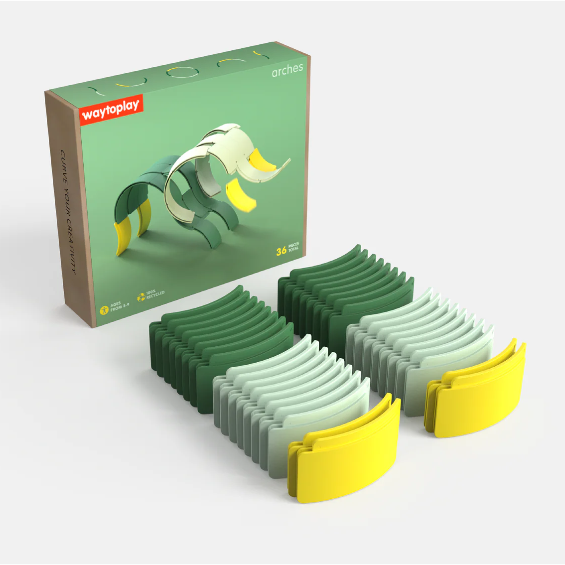 waytoplay | Arches Creator Set | 36 Pieces – Conscious Craft