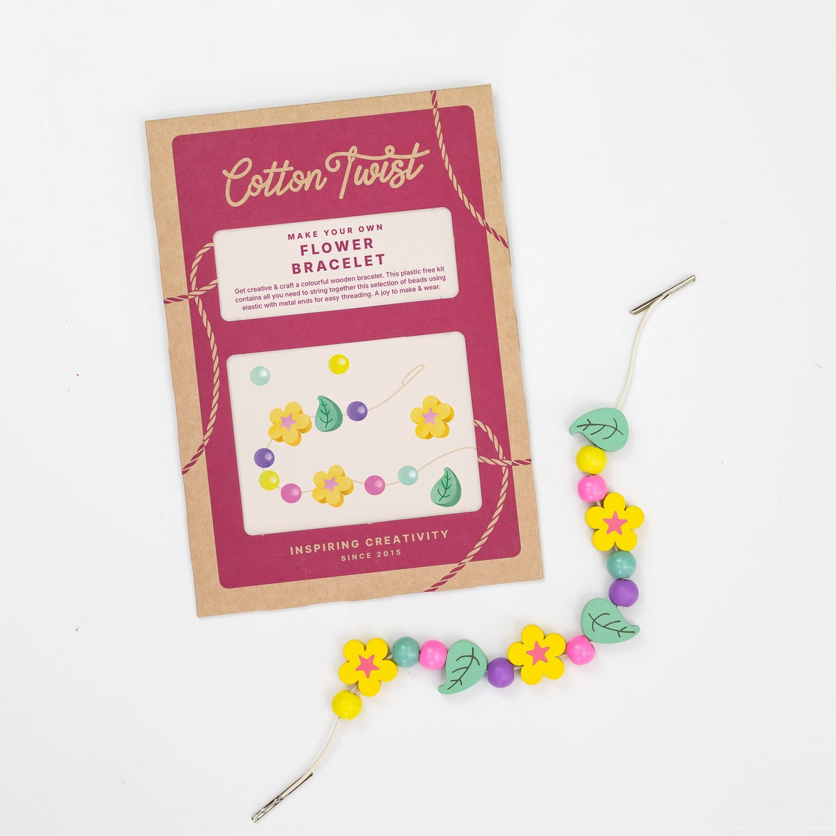 Mini Craft Kit | Flower Bracelet Kit – Conscious Craft