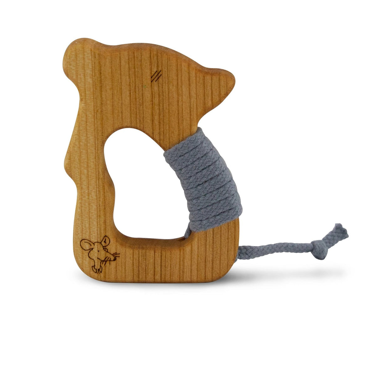 Senger Wooden Thread Animal | Mouse | Conscious Craft