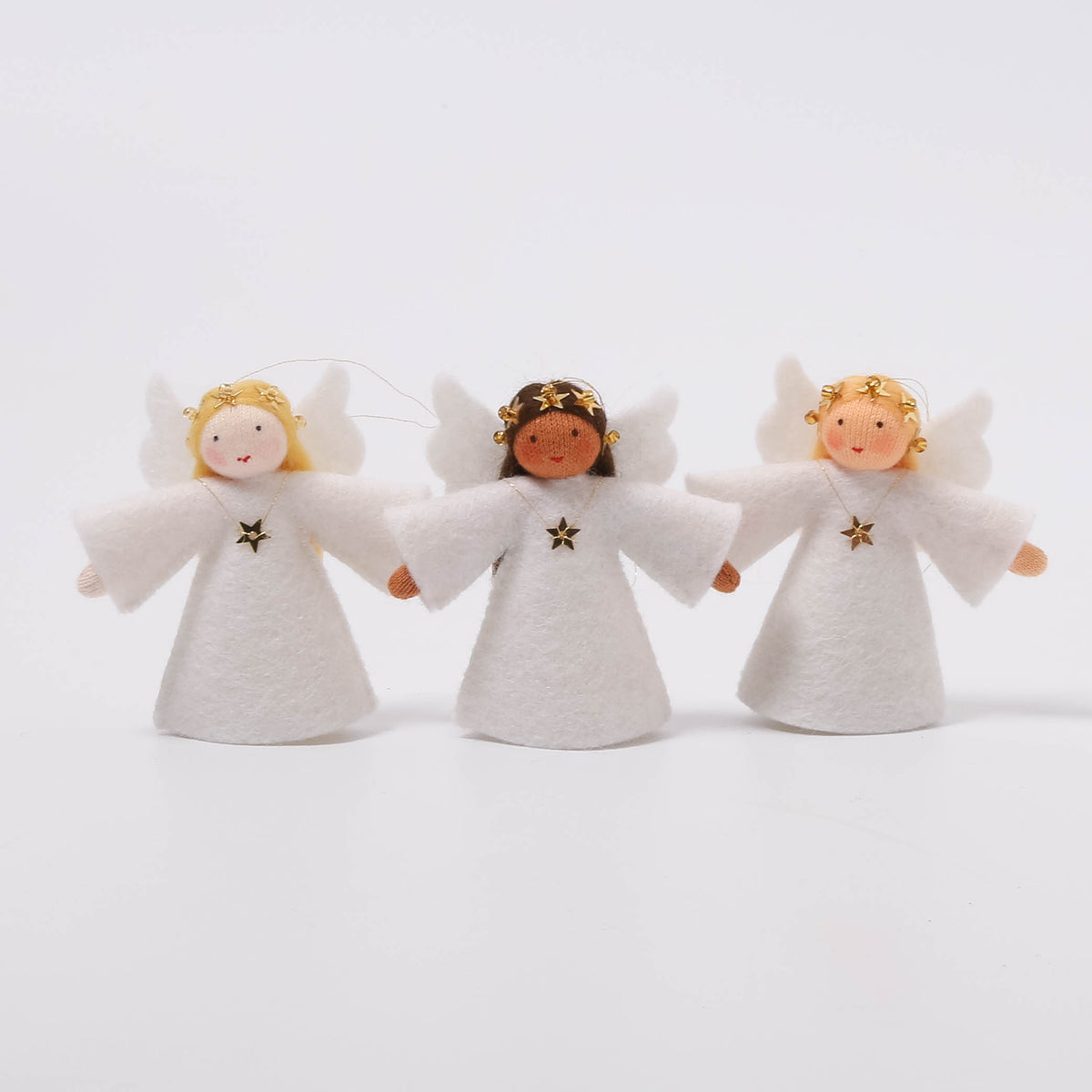 Ambrosius Hanging Angel with Dark Hair – Conscious Craft