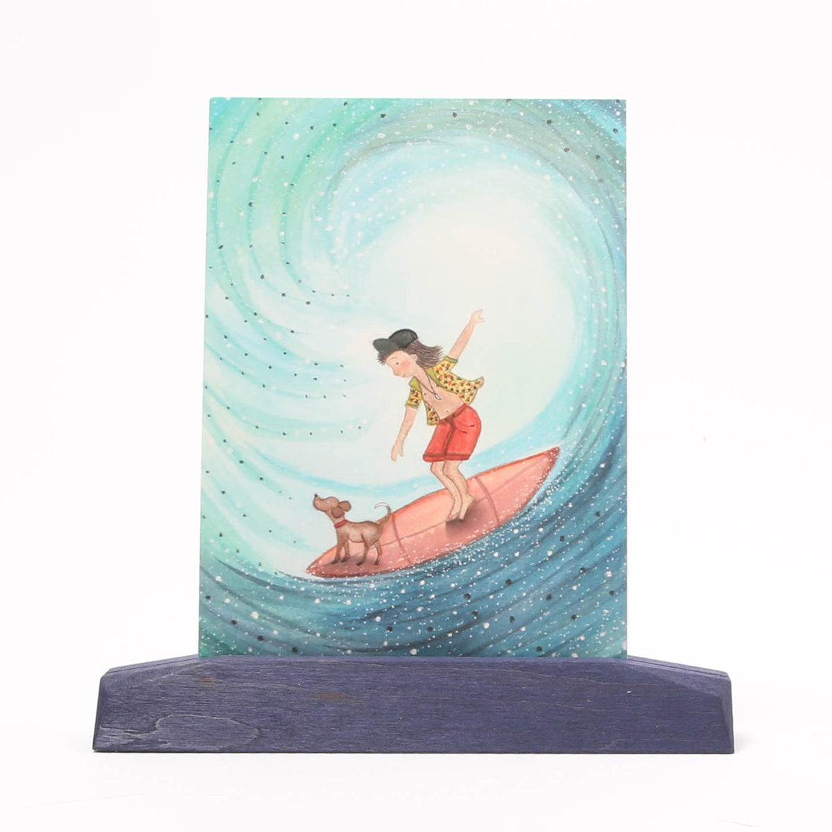 Bijdehansje Postcard Surfer – Conscious Craft