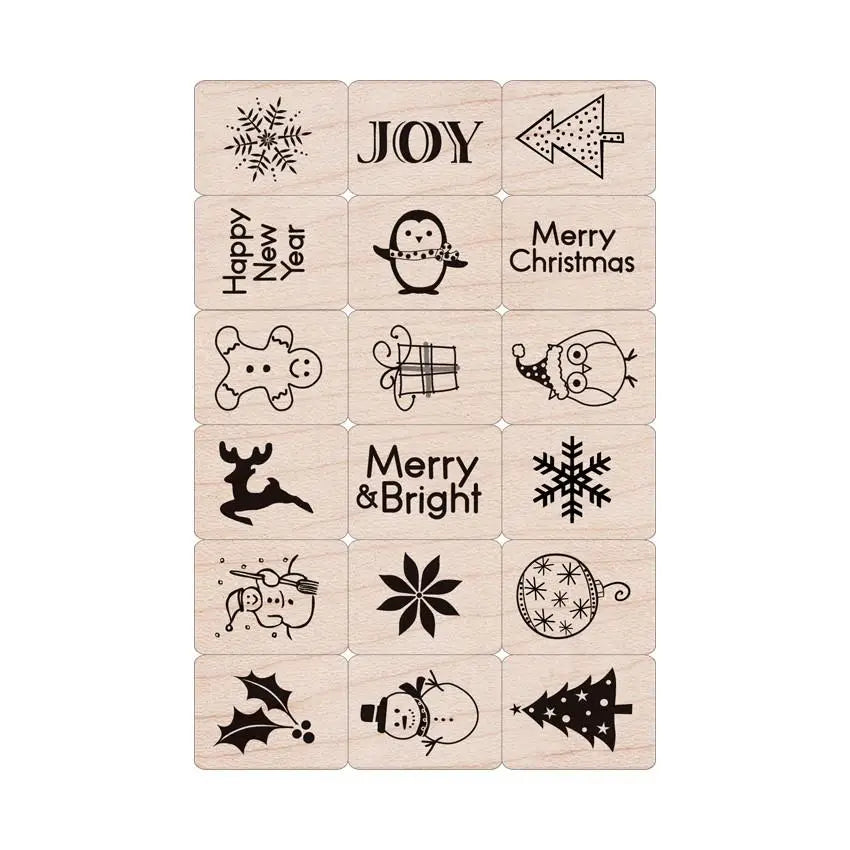 Hero Arts Merry Christmas Ink 'n' Stamp | Conscious craft – Conscious Craft