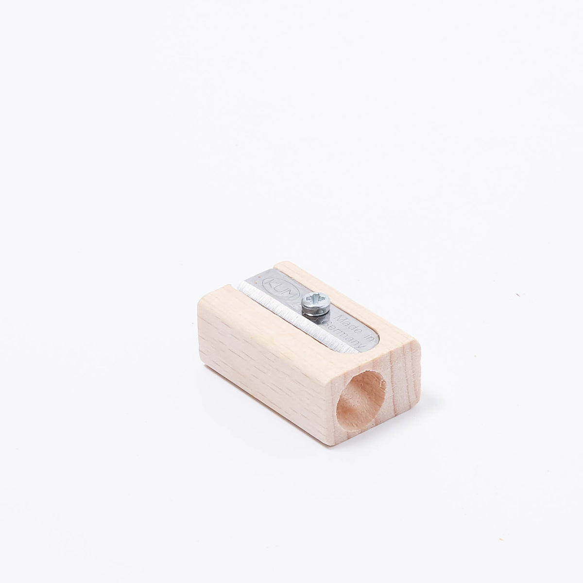 Wood 1 | 1-hole beech wood sharpener – Conscious Craft