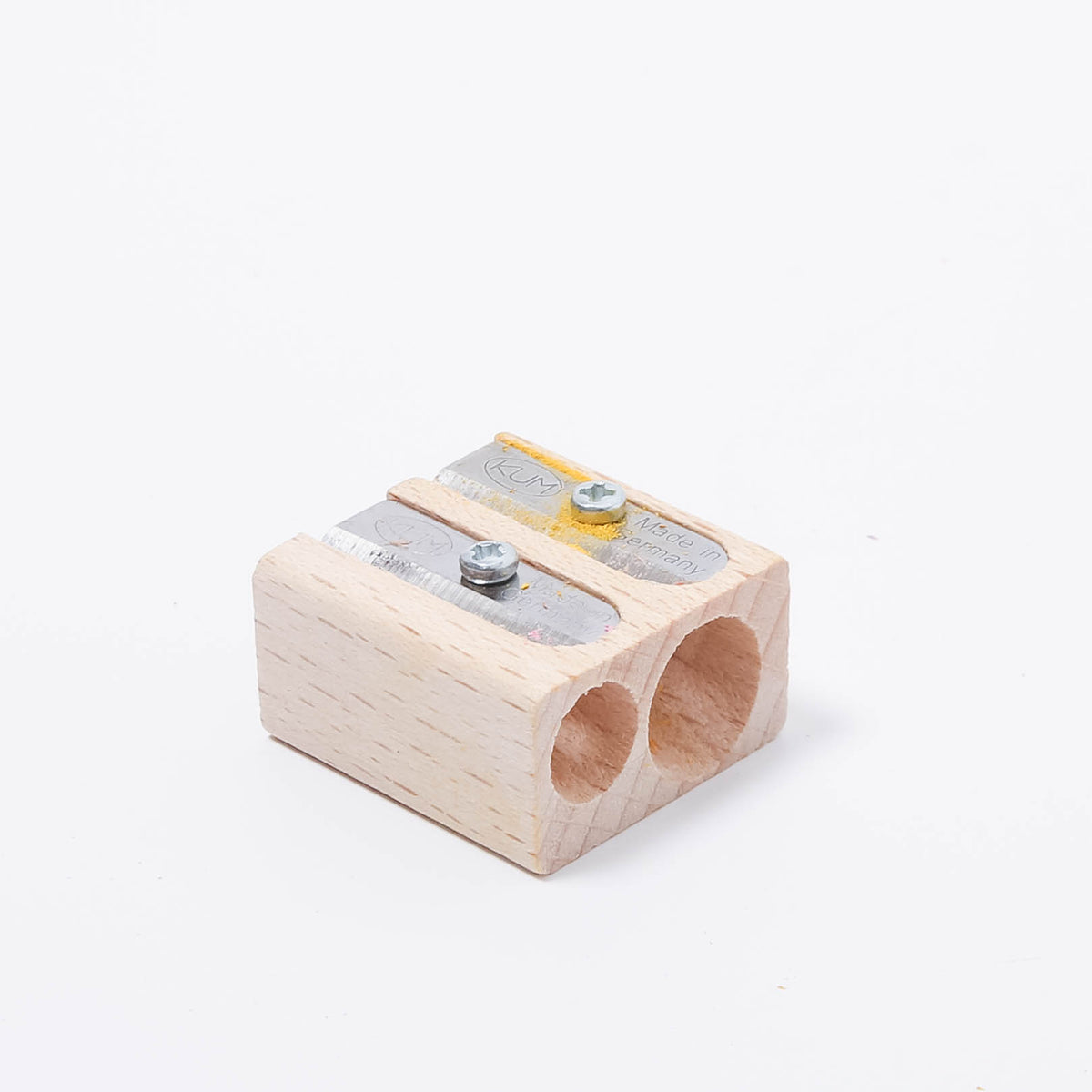 Wood 2 | 2-hole beech wood sharpener – Conscious Craft