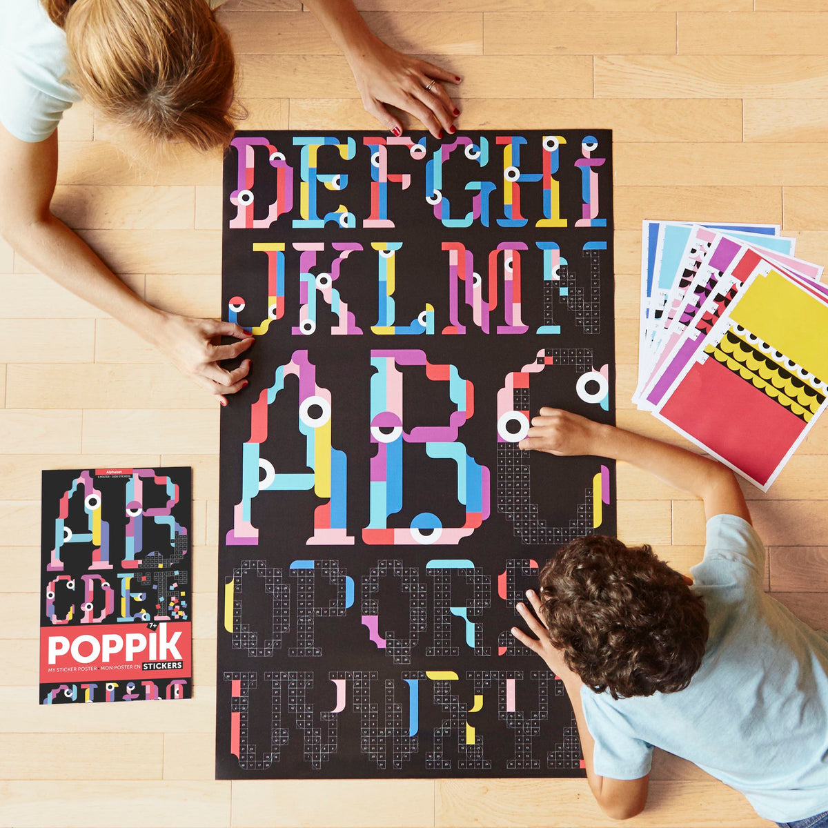 Alphabet Sticker Activity & Poster | Conscious Craft