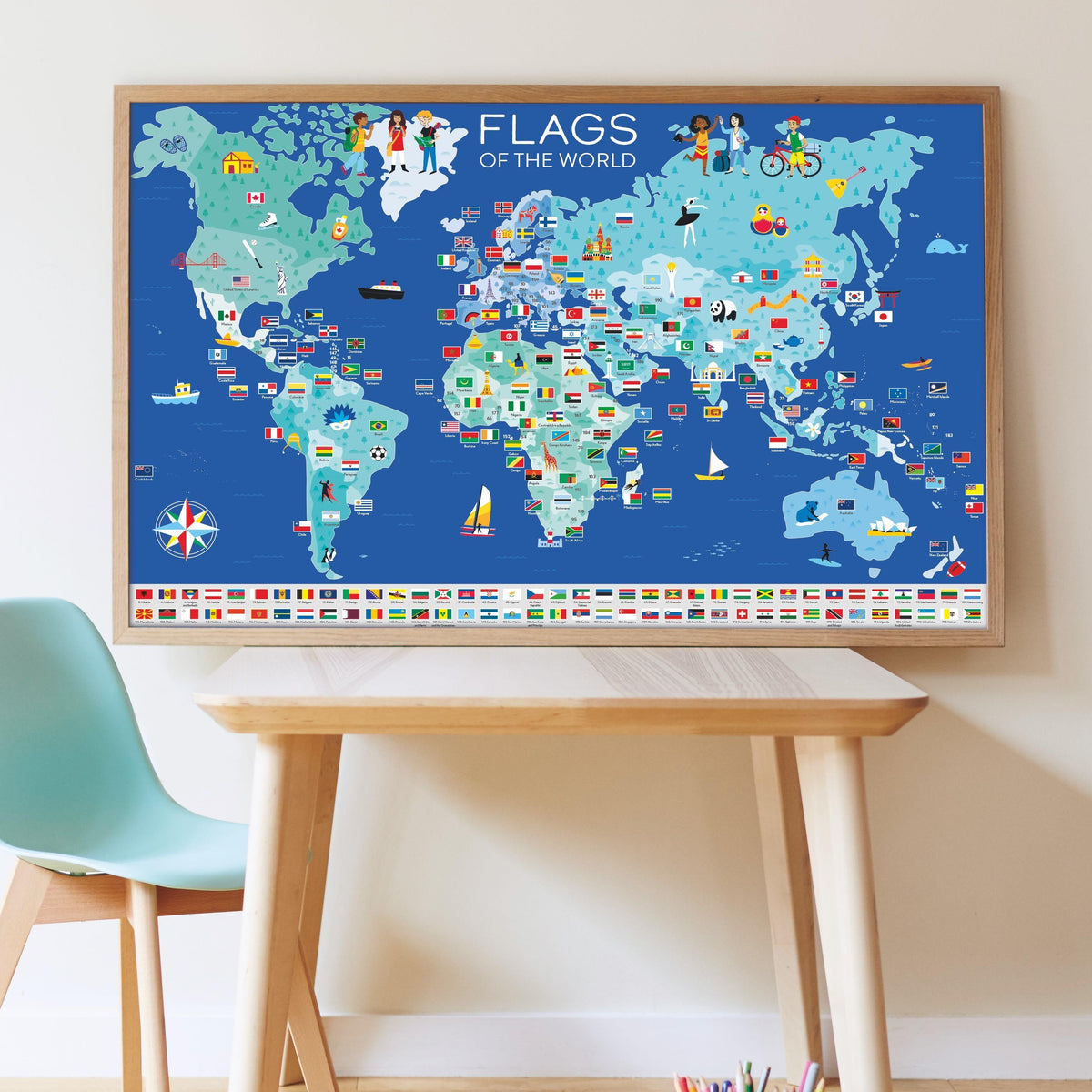 Flags Activity Set | Poppik | Conscious Craft