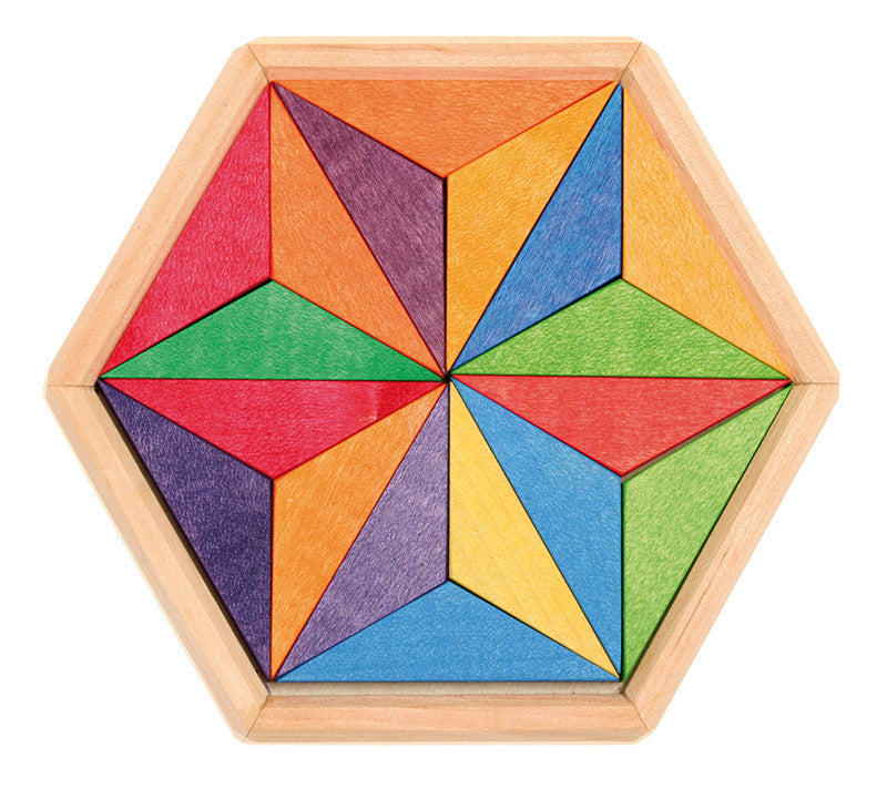 Grimm's Small Complementary Star Puzzle | Conscious Craft