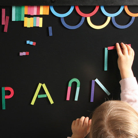 Grimm's Alphabet Magnet Puzzle | Conscious Craft