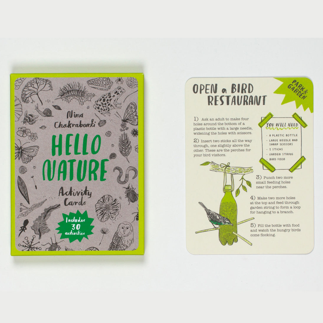 Hello Nature Activity Cards | Conscious Craft