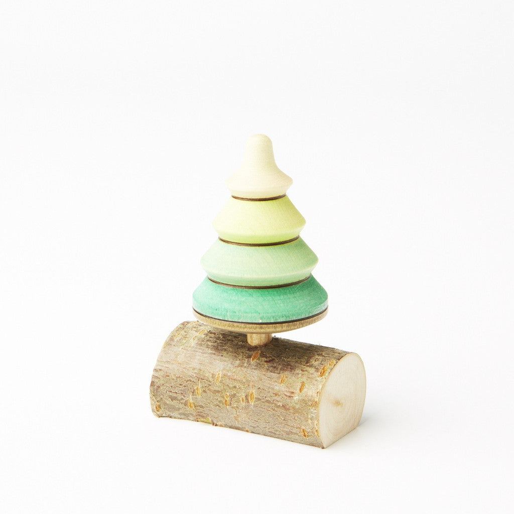 Tree Wooden Spinning Top | Conscious Craft