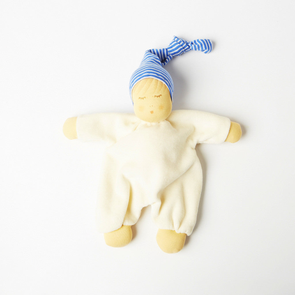 Conscious Craft: Organic Cotton Sleeping Doll
