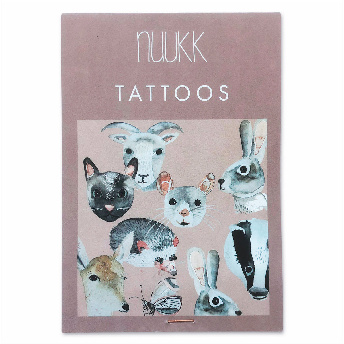 Nuukk Organic Temporary Tattoo | Animal Friends | Conscious Craft