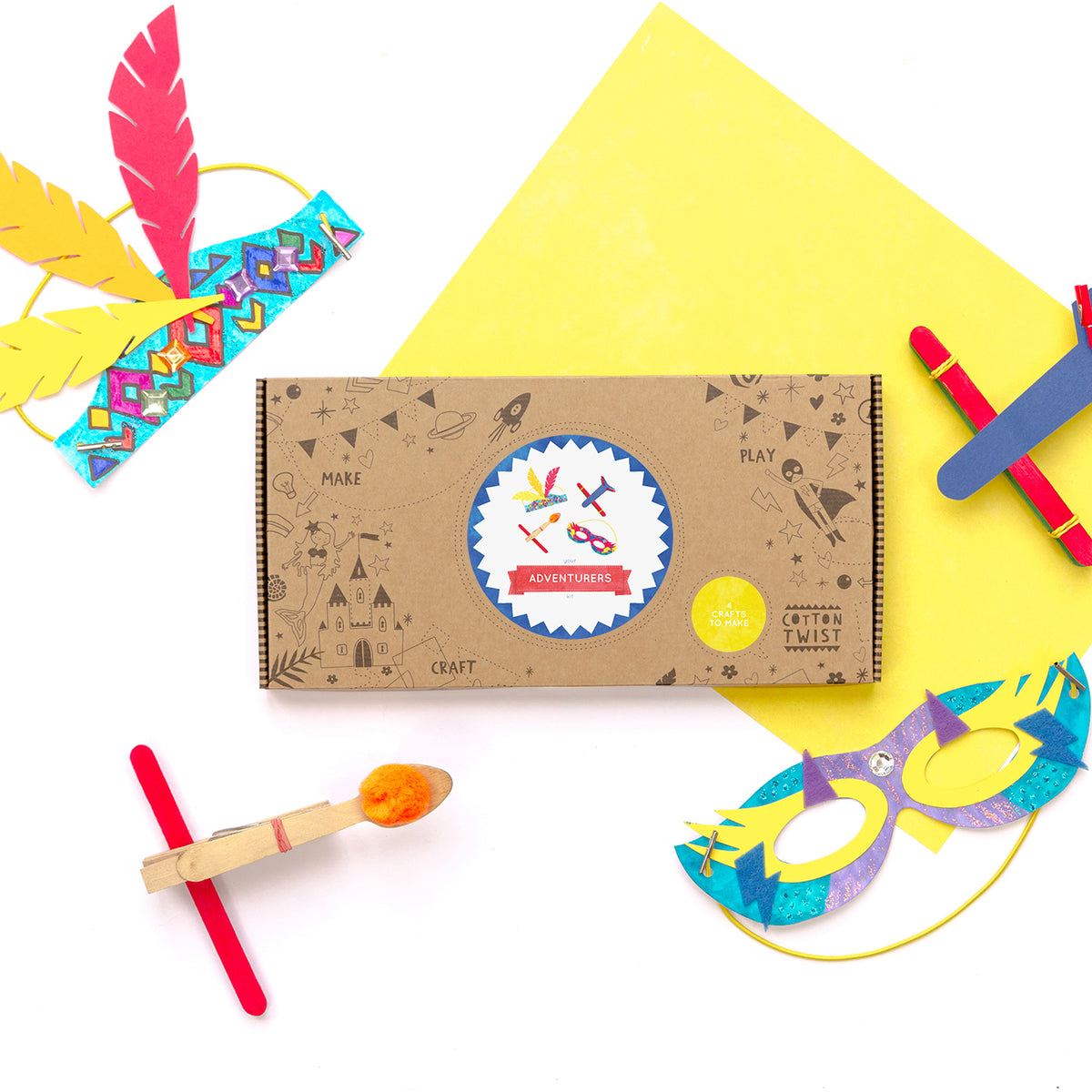 Cotton Twist | Craft Activity Box | Adventures – Conscious Craft