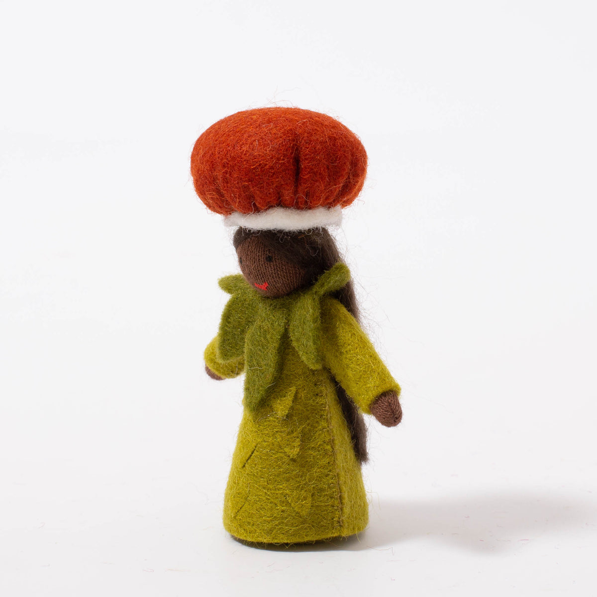 Felt Flower Fairy Chestnut Girl | Light Skin Tone | Conscious Craft