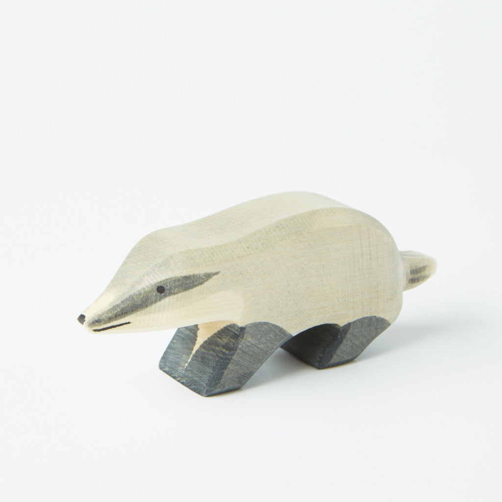 Ostheimer Wooden Badger Forest Animal Collection | Conscious Craft