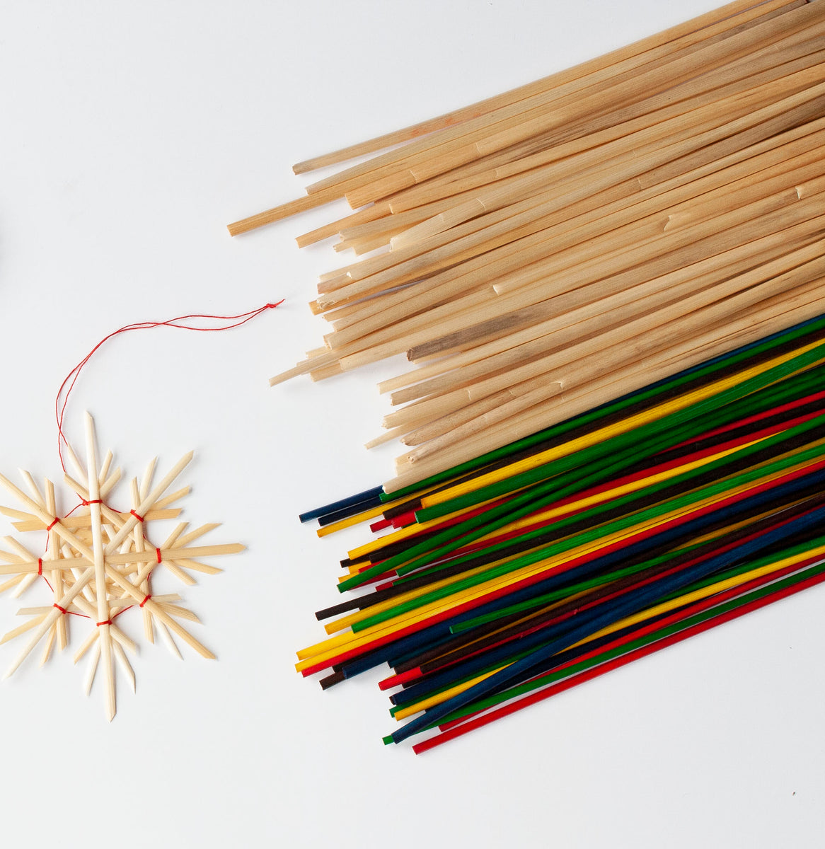 50 coloured straws for Straw Stars | Conscious Craft