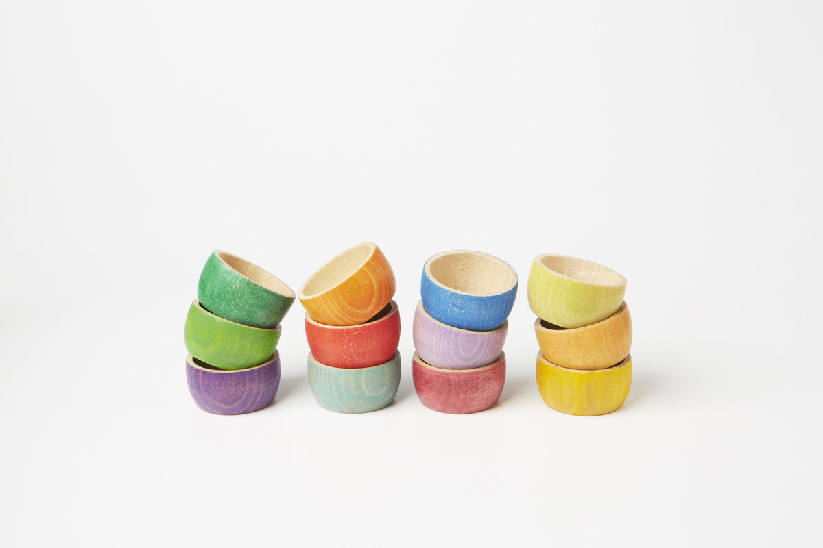 Grapat 12 Rainbow Bowls | Conscious Craft