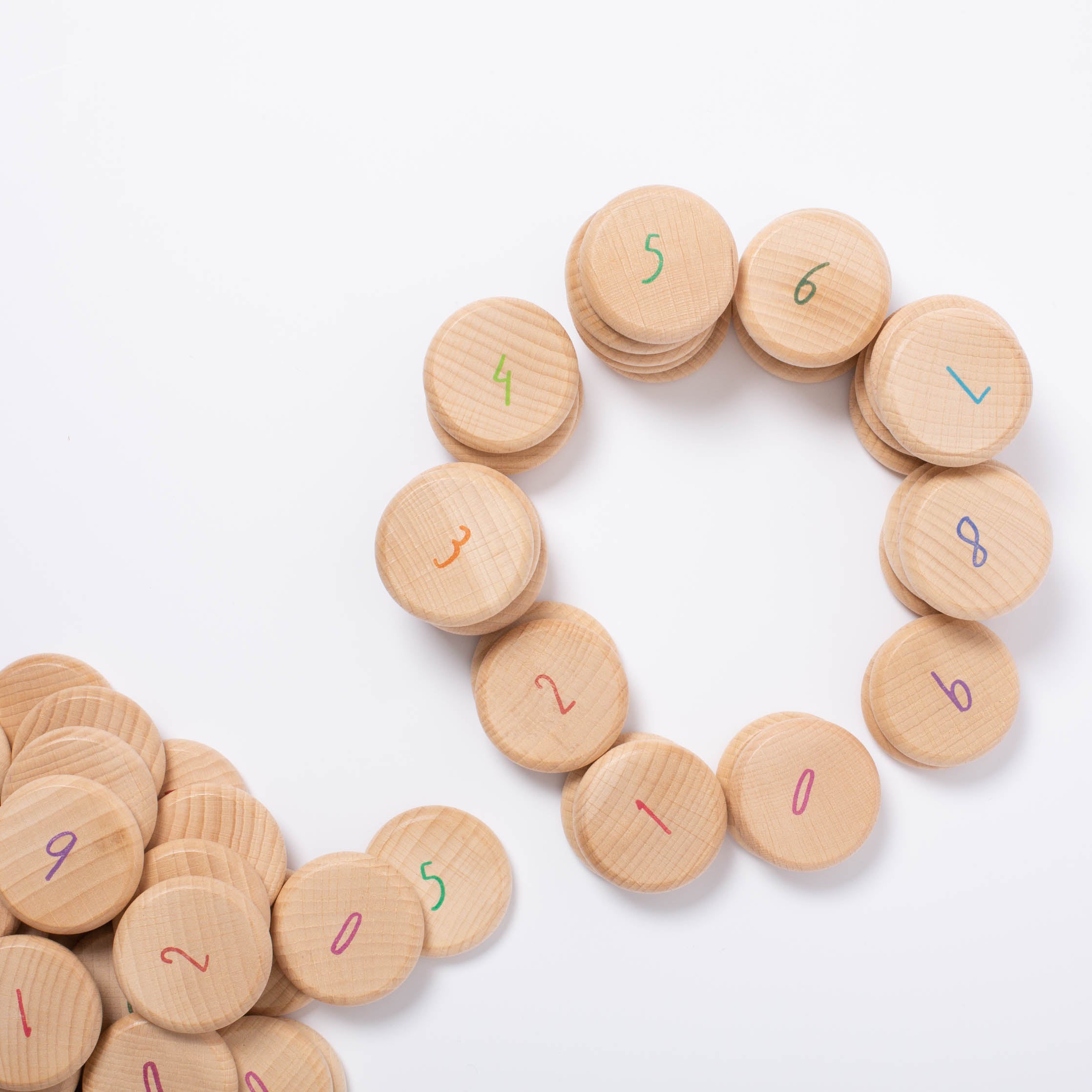 Grapat Counting Coins | wooden number coins | Conscious Craft