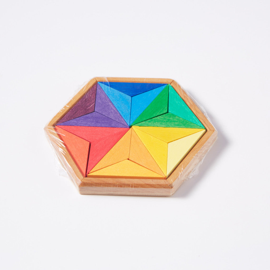 Grimm's Small Complementary Star Puzzle | Conscious Craft