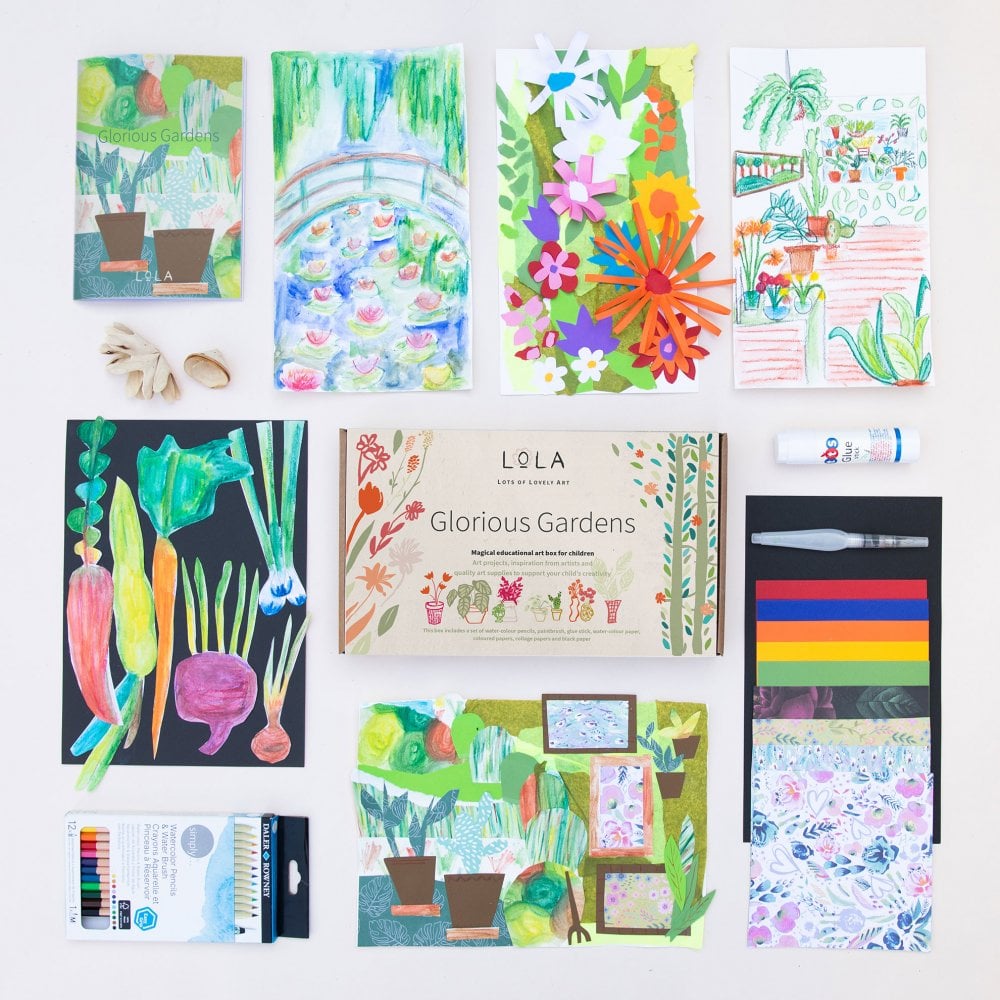 Lola Art Kit Glorious Gardens – Conscious Craft