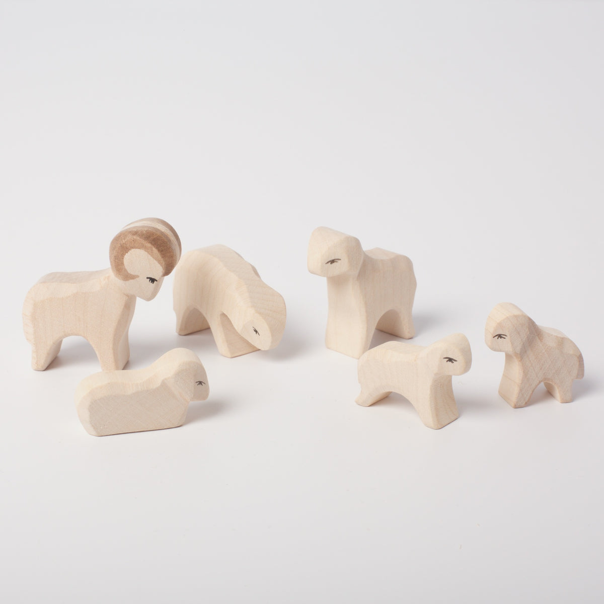 Ostheimer Sheep Mini Nativity Collection | Conscious Craft