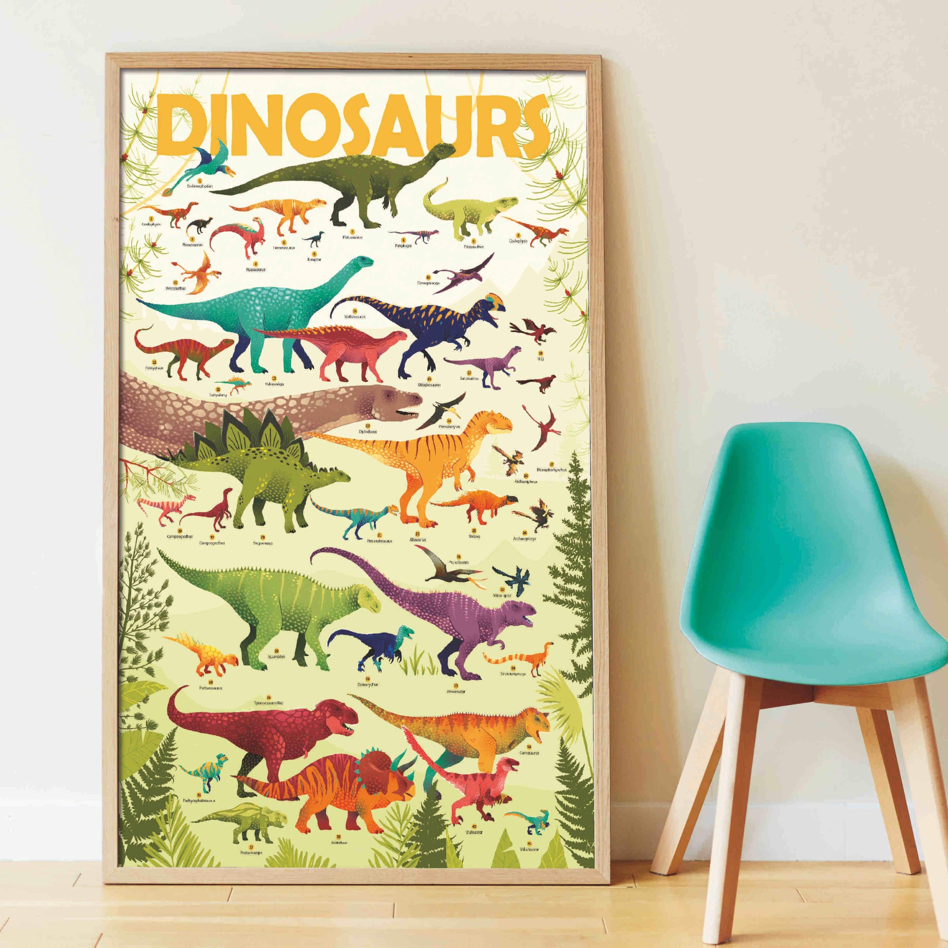 Dinosaur Sticker Activity | Poppik | Conscious Craft